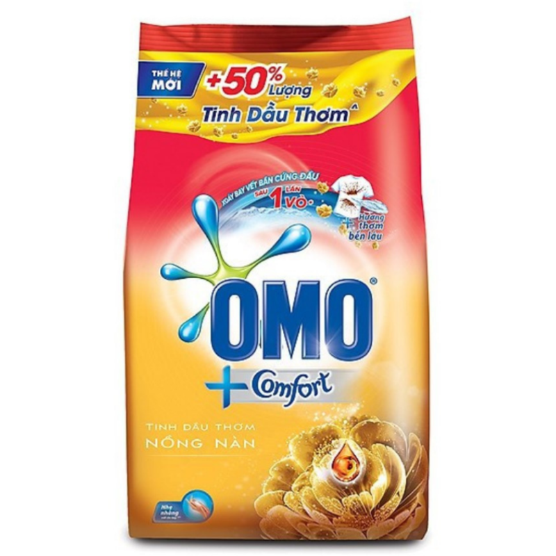 OMO Comfort Sensorial Oil Detergent Powder 360g X 36 Bags • Vietnam ...