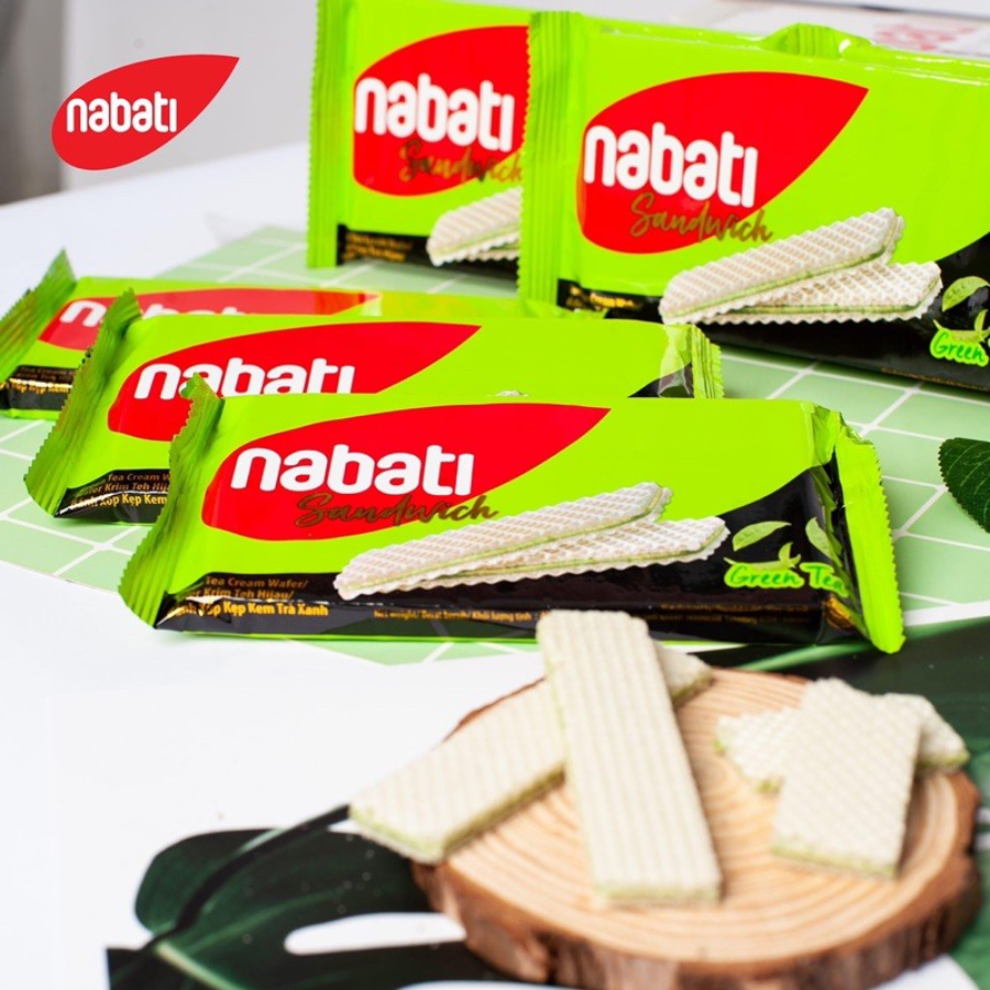 Nabati Sanwich Green Tea 40g X 60 Packs • Vietnam FMCG GOODS Wholesaler