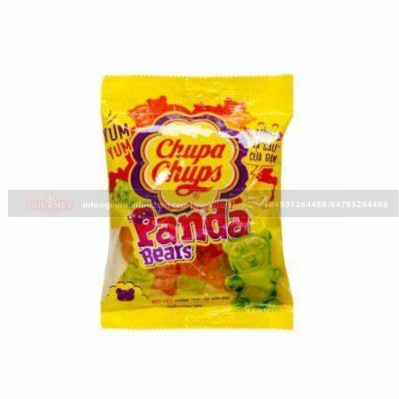 Chupa Chups Jelly Mixed Fruit Panda Bear 90g • Vietnam FMCG GOODS ...