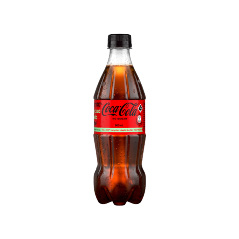 Coca Cola Zero Sugar 500ml PET 500ml X 24 Bottles